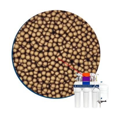 China Antibacterial KDF Ceramic Ball Filter Media For Drinking Water Treatment for sale