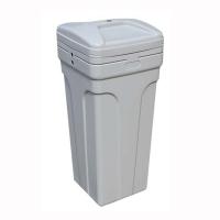 China Square PE Water Softener Brine Tank Salt Vessel With Brine Valve for sale