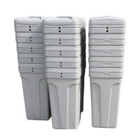 China 70 Liters Water Softener Brine Tank Square PE Salt Vessel Brine Boxes for sale