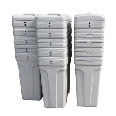 China 70 Liters Water Softener Brine Tank Square PE Salt Vessel Brine Boxes for sale