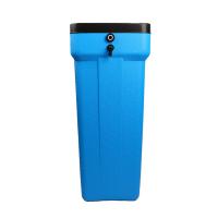 China Square PE Salt Vessel Brine Tank 70L Thickened Plastic Brine Tank for sale