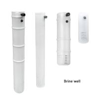 China 25L 60L 70L 100L Water Softener Brine Tank Square PE Salt Vessel Anti Corrosion for sale