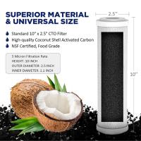 China Coconut Shell Activated Carbon CTO Water Filter Cartridge Replacement 20