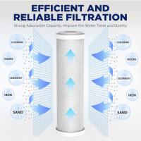 China Coconut Shell Activated Carbon CTO Water Filter Cartridge Replacement 20