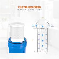 China CTO Activated Carbon Block Whole House Water Filter Cartridges Replacement Reduces Chlorine Taste Odor for sale