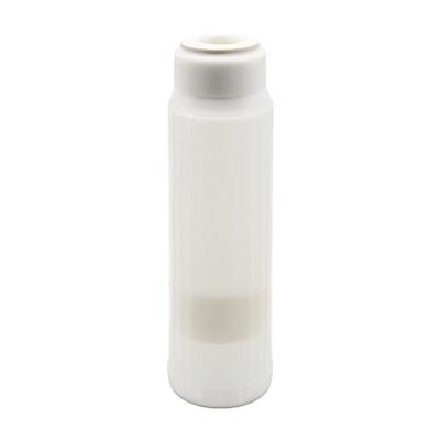 China Clear Refillable Housing 10x2.5 inch Filter Canister Media Housing for Water Filter for sale