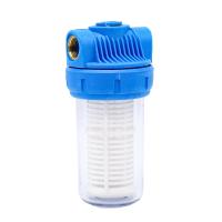 China 5-inch ABS Plastic + Brass Water Filter Housing with Mesh Filter Cartridges for Small-Flow Systems for sale