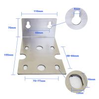 China Thickened Anti-Rust 304 Stainless Steel Bracket for Big Blue Filter Housing for sale