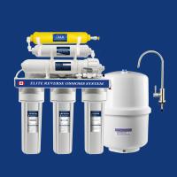 China 1:1 waste ratio 6 stage 100 GPD Pumpless RO system for sale