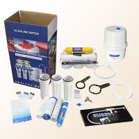 China 1:1 waste ratio 6 stage 100 GPD Pumpless RO system for sale
