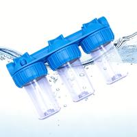 China 3-stage Clear 7-inch  Water Filter Housings Fit Standard 7