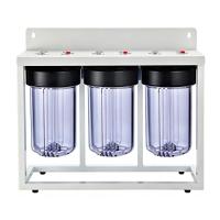 China ROYOL Water Bracket Type Triple Clear Water Filter for Check Filter Status at A Glance for sale