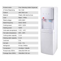China Vertical Water Dispenser RO System with Hot Cold for Home Office Commercial Use for sale