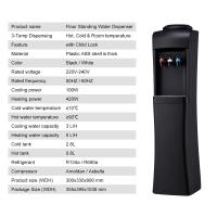 China All-in-one RO System Purifier Water Cooler Combo with 3 Faucet for Household Business Use for sale