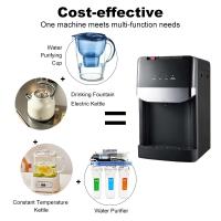 China Desktop Hot and Cold Water Dispenser with Water Purifier for sale