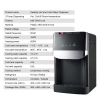 China Desktop Hot and Cold Water Dispenser with Water Purifier for sale