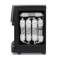 China Desktop Water Dispenser 5 Stage RO UF Filtration System Electric Cooling Heating Water Purifier for Home Hotel Office for sale