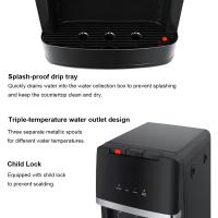 China Desktop Water Dispenser 5 Stage RO UF Filtration System Electric Cooling Heating Water Purifier for Home Hotel Office for sale