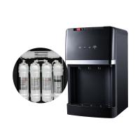 China Desktop Water Dispenser 5 Stage RO UF Filtration System Electric Cooling Heating Water Purifier for Home Hotel Office for sale