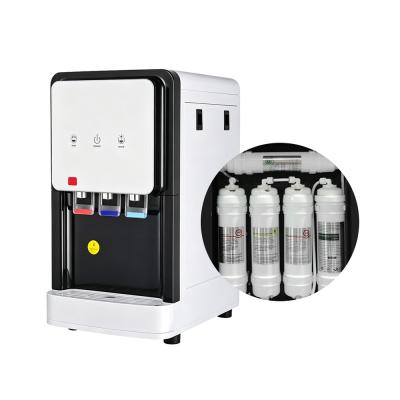 China 5 Stage 75G RO System Direct Drinking Water Purifier with 3 Temperature Modes  for Commercial and Household Use for sale