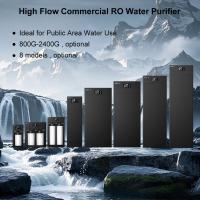 China 800GPD 4 Stage Commercial RO System with Filter Reminder for Home Office Use for sale