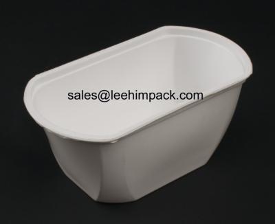 China Food Grade Dairy Packaging Cup 500ml with Leak Proof Lid for Industrial Use for sale