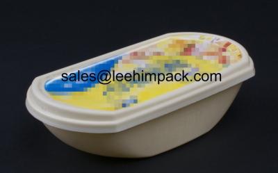 China Disposable Plastic Snack Bowl Cup 12 oz BPA Free Clear Container for sale
