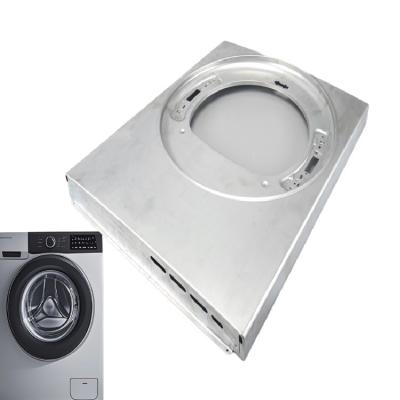 China Appliance Metal Cover Pressing Stainless Steel Custom Punched Design for sale