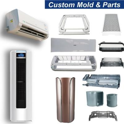 China AC Component Tooling Design Custom Plastic Molding Panels for sale