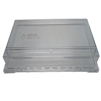 China Clear PMMA Injection Molding Parts Transparent Plastic Cover for sale