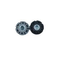 China Custom Size ABS/PS/TPU Plastic Caster Parts Overmolding Gear Bulk OEM for sale