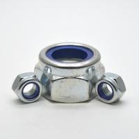 China Steel Hex Nylon Insert Lock Nut DIN985 Cold Heading Metric Nuts for sale