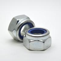 China Steel Hex Nylon Insert Lock Nut DIN985 Cold Heading Metric Nuts for sale