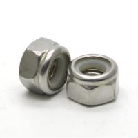China Steel Hex Nylon Insert Lock Nut DIN985 Cold Heading Metric Nuts for sale