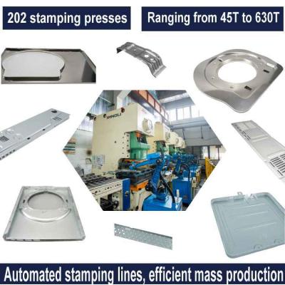 China Custom Metal Parts Manufacturing Appliance Metal Cover Pressing Provider for sale
