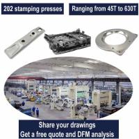 China OEM Sheet Metal Parts Manufacturer Auto Chassis Components Stamping for sale
