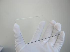 China ITO Conductive Glass Plate 14x14 to 100x136 Inch 0.3-2.0mm Thickness High Transmittance for sale