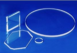 China 99.99% Purity Quartz Glass Plate 1000°C High Temperature Resistance Optical Glass for sale