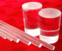 China Polished Transparent Fused Silica Quartz Glass Rod Customized Size 2mm to 30mm Diameter for sale