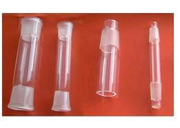 China Fused Silica Quartz Glass Joint Male Female 99.9% Purity 1.5-20mm OD for sale