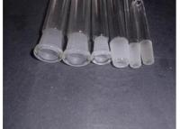 China High Purity Transparent Quartz Glass Female and Male Joint 99.9% Silica 1.5-20mm OD for sale