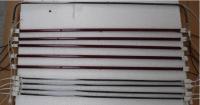 China Ruby Quartz Glass Carbon Fiber Heating Element 1100°C Far Infrared Quartz Heating Lamp 8000 Hours Life for sale
