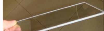 China High Purity Quartz Glass Plate 1000mm x 155mm for Semiconductor and Industrial Use for sale