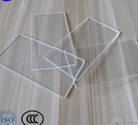 China Transparent Quartz Glass Plate 575x165x3mm High Purity 99.99% Quartz Window for sale