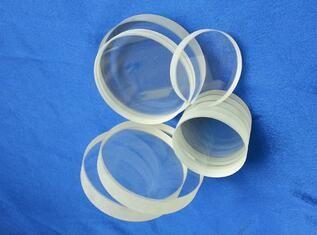 China High Transparent Circle Sight Glass Plate OD 200mm x 19mm Tempered Borosilicate Glass Sight Window for sale