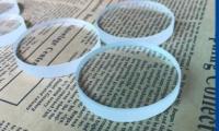 China Circular Sight Glass Borosilicate 20mm Thickness High Temperature Resistant 400°C 10-30mm for sale