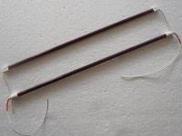 China Carbon Fiber Infrared Heating Element Ruby Quartz Tube 1100C 8000 Hours Long Life for sale