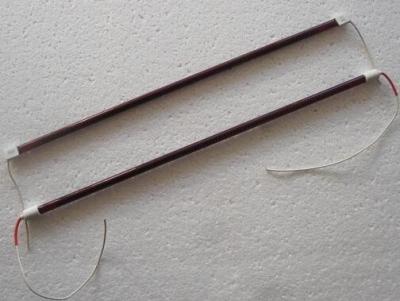 China Carbon Fiber Infrared Heating Element Ruby Quartz Tube 1100C 8000 Hours Long Life for sale