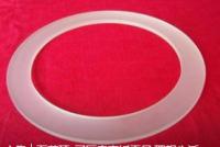 China Opaque Quartz Fused Silica Circular Plate 99.9 Purity High Temperature Resistant 1100C for sale