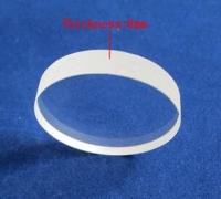 China High temperature transparent Quartz Glass Plate clear glass quartz window  customized thickness ,2 surfaces chamfer for sale